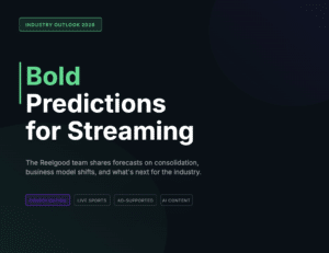 Bold Predictions: What May Shake Up Streaming in 2026 - Reelgood for ...