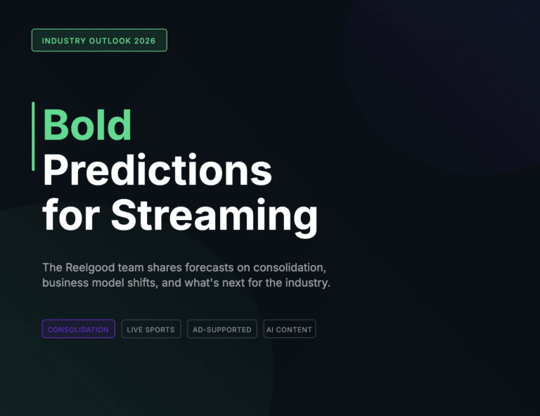 Bold Predictions: What May Shake Up Streaming in 2026 - Reelgood for ...